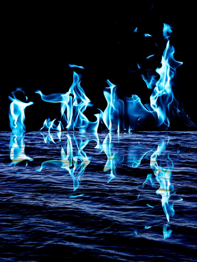 Cold Blue Flame stock photo. Image of blue, beautiful - 13272818