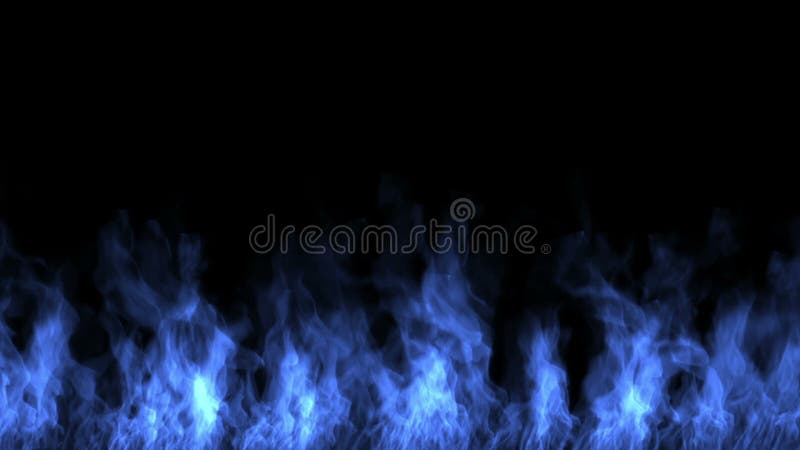 Blue Flames stock video. Video of fireball, flowing, effect - 43881255