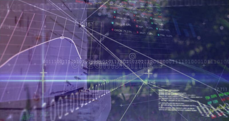 Blue Flare Sweeping Yard, Wooden Hive Data Overlays Growing, Graphs ...