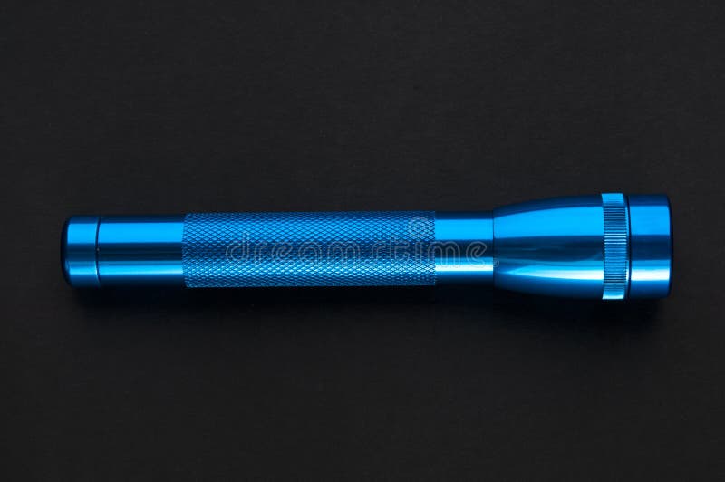 Led flashlight stock image. Image of electricity, pocket - 50482601
