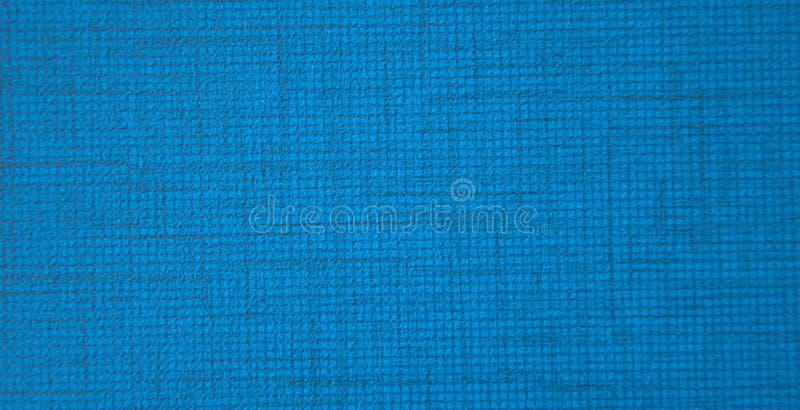 Blue Flaxen Fabric with Small Weaving Closeup Stock Image - Image of ...