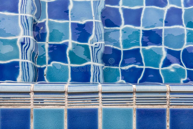 Floor Tile by the Swimming Pool Background Stock Image - Image of ...