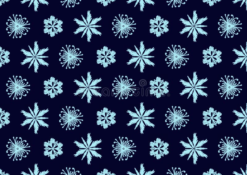 Blue Floral Medallions Symmetry Repeat Printing Pattern Background ...