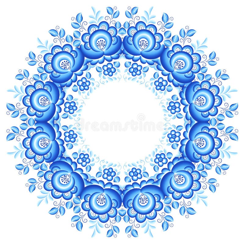 210+ Vector floral round frame Free Stock Photos - StockFreeImages