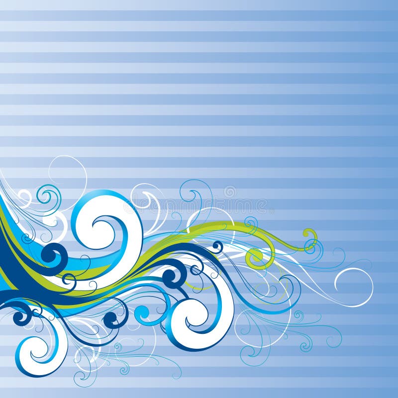 Blue Flourish Background Stock Illustrations – 27,153 Blue Flourish ...