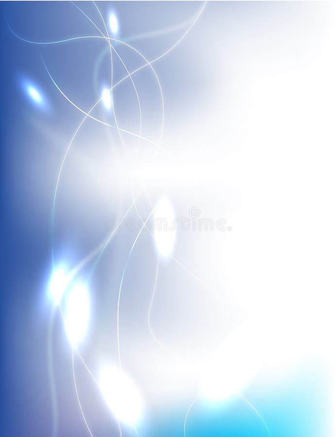 Blue Flow Background stock vector. Illustration of line - 26049033