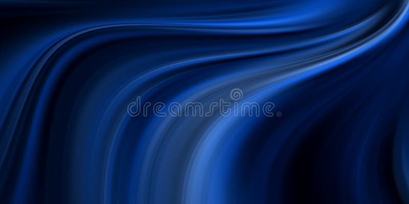 Blue Flow Background. Wave Water Liquid Shape Color Backdrop Stock ...