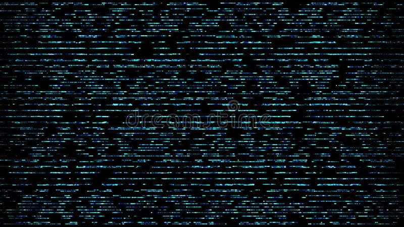 Blue Flow Of Data Strings Abstract Big Data Visualization Information