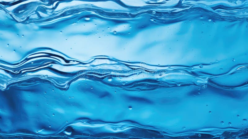 Blue Flowing Viscous Thick Dense Liquid Texture Concept Background ...