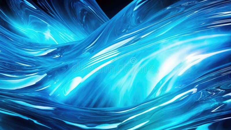 Blue Flowing Viscous Thick Dense Liquid Texture Concept Background ...