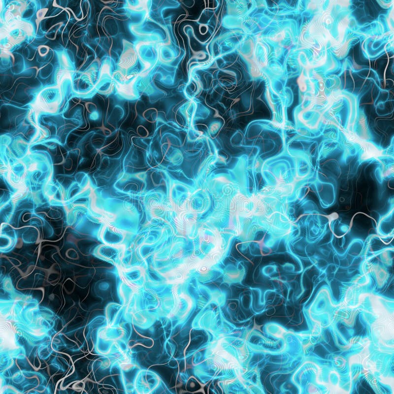 Blue fluffy wires stock illustration. Illustration of abstract - 9594698