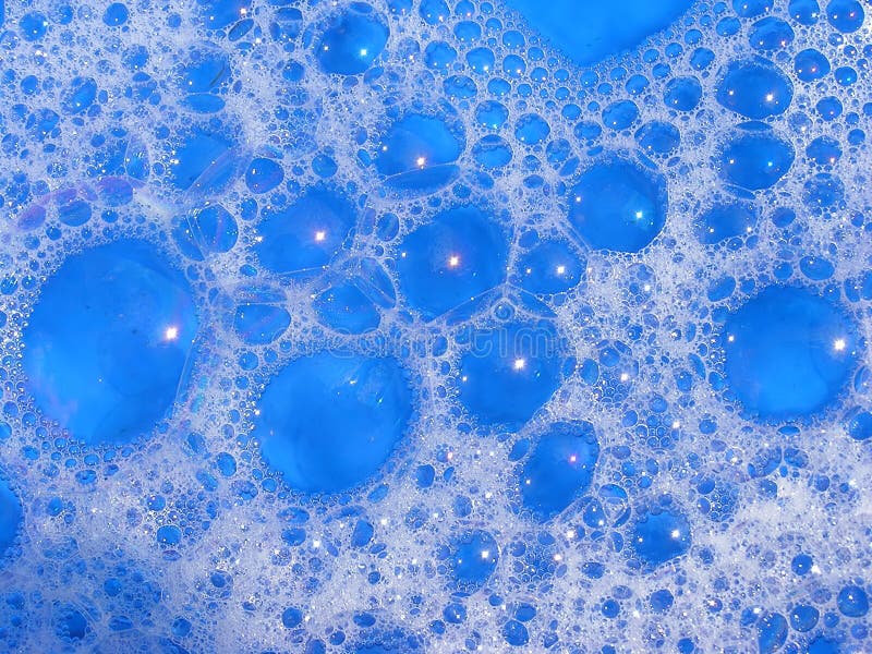 Blue foam stock photo. Image of fresh, splash, relax, pollute - 156450