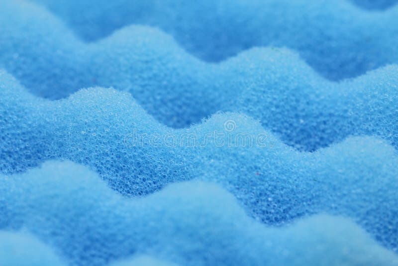 Blue Foam in the Shape of a Wave Stock Image - Image of foam, texture ...