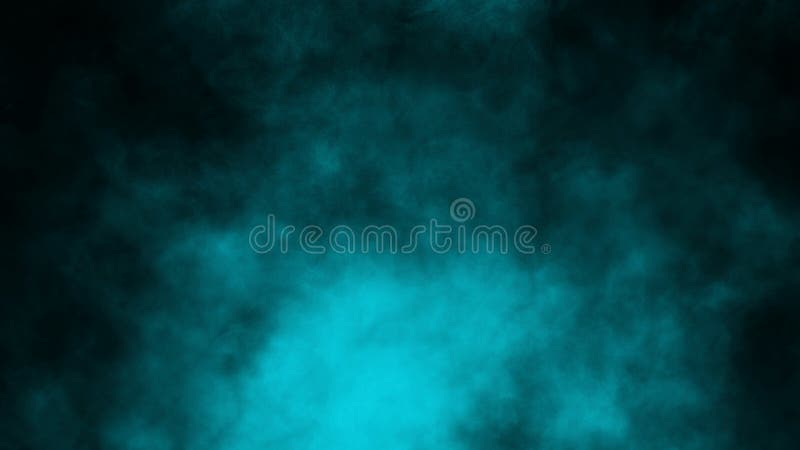 Blue Fog and Mist Effect on Black Background. Smoke Texture . Design ...