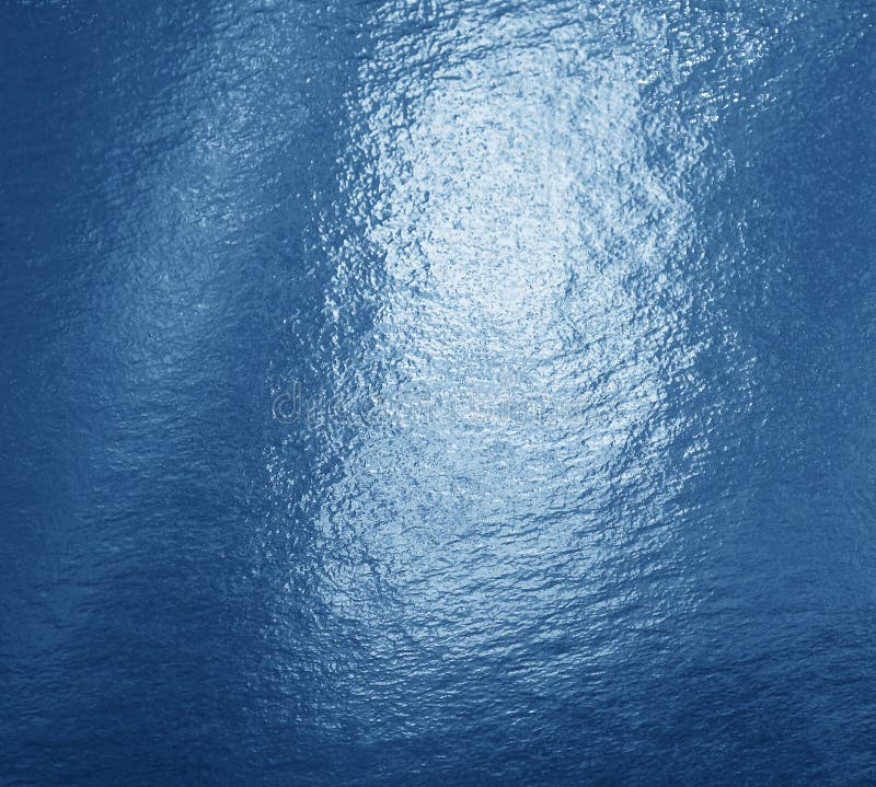 Blue Foil Background with Highlights and Uneven Texture Stock Image ...