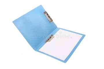 Blue folder stock image. Image of archives, office, catalogue - 10385625