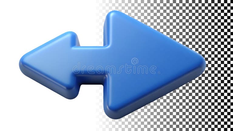 Blue Forward Arrow Pointing Right, Next Step Direction Navigation Png ...