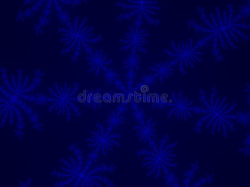 Blue fractal background stock illustration. Illustration of math - 89560153