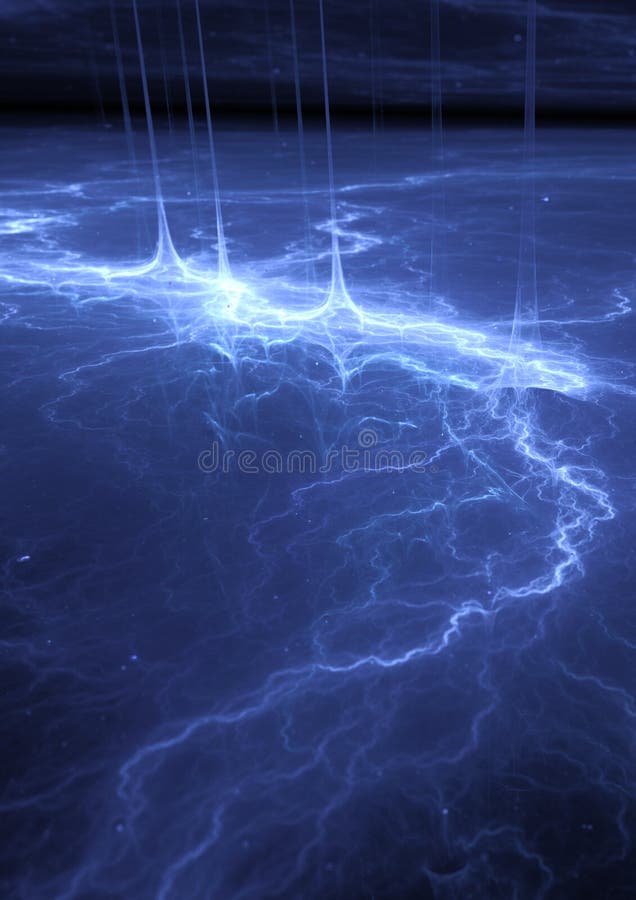 Fractal lightning stock vector. Illustration of thunderbolt - 248785219