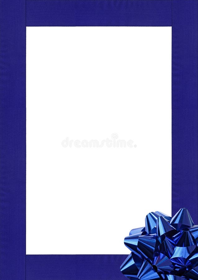 Blue Frame stock image. Image of holiday, xmas, drawing - 3960349