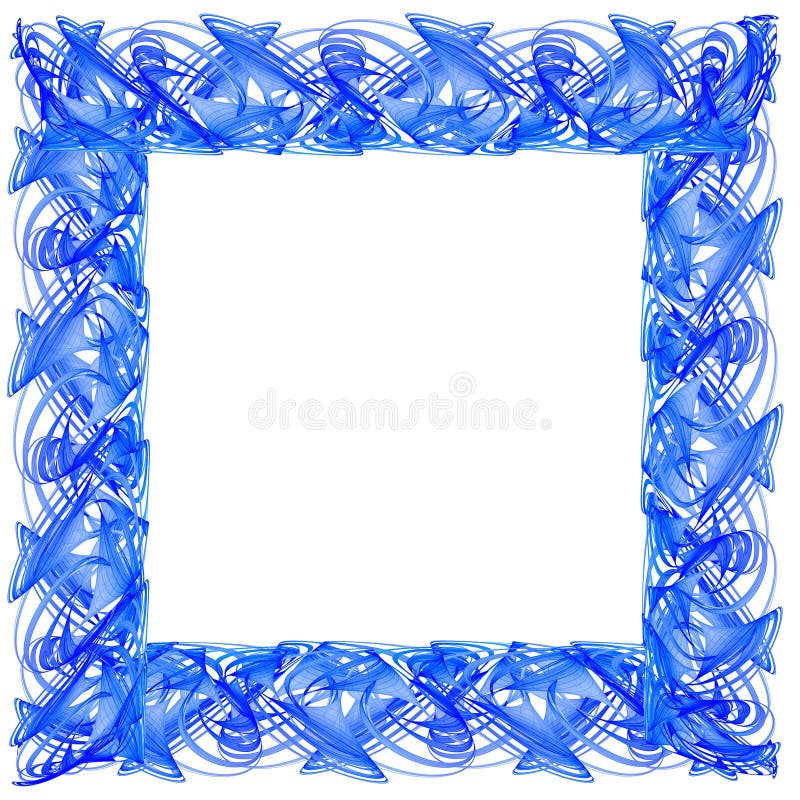 Blue Frame Picture. Image: 4136277