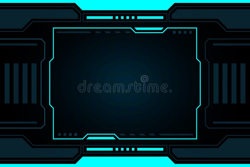 Control Panel Abstract Technology Futuristic Interface Hud Background ...