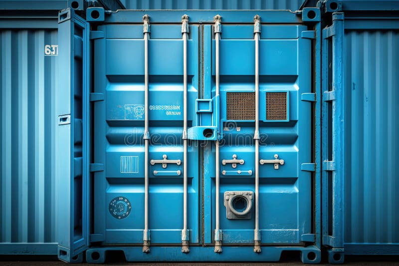 Blue Cargo Container Texture Stock Illustrations – 353 Blue Cargo ...