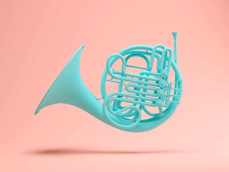 D French Horn Stock Illustrations – 4 D French Horn Stock Illustrations ...