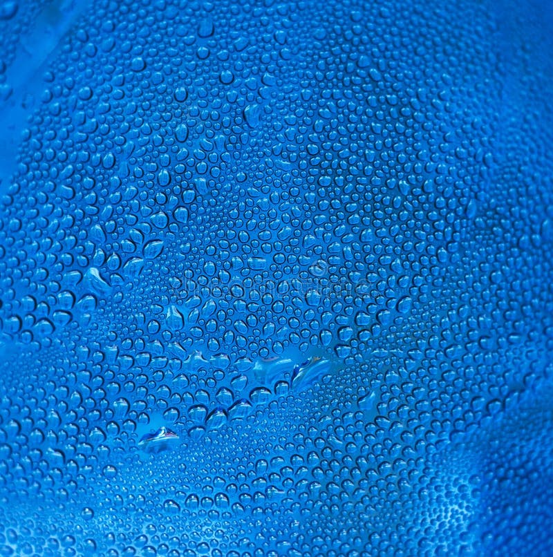Blue Fresh Abstract Water Drops Background Stock Photo - Image of aqua ...