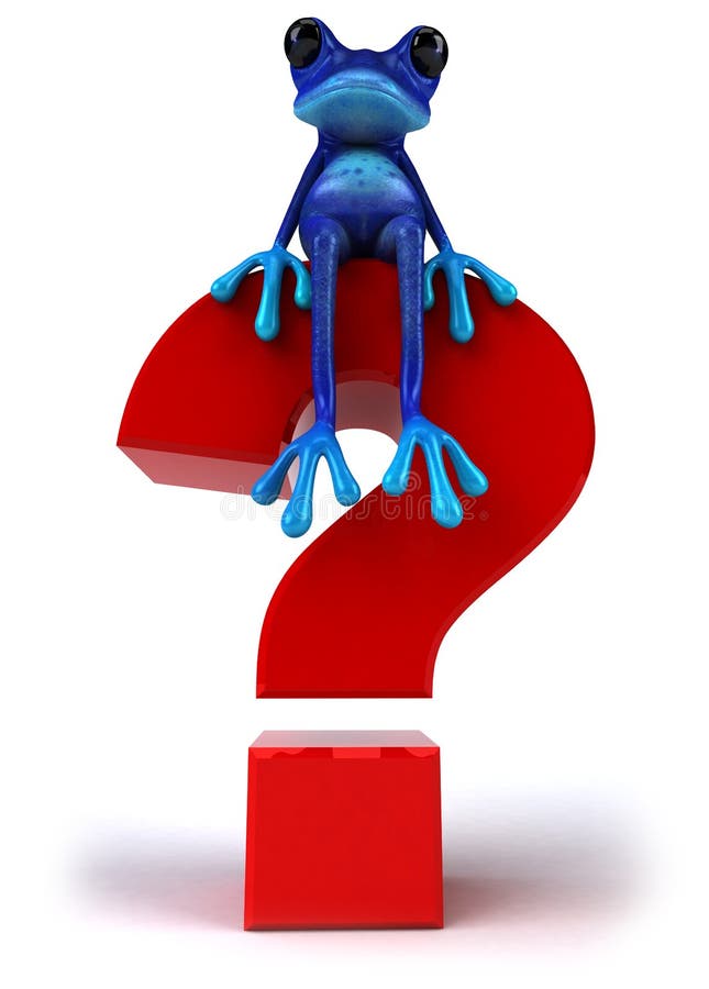 Blue frog stock illustration. Illustration of jump, sticky - 26340611