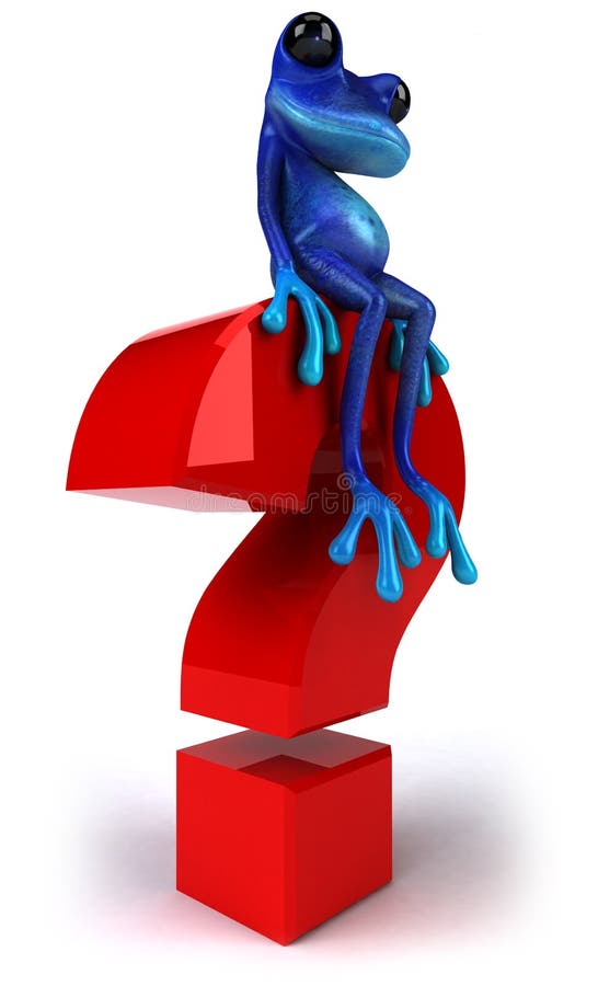 Blue frog stock illustration. Illustration of amphibian - 20801494