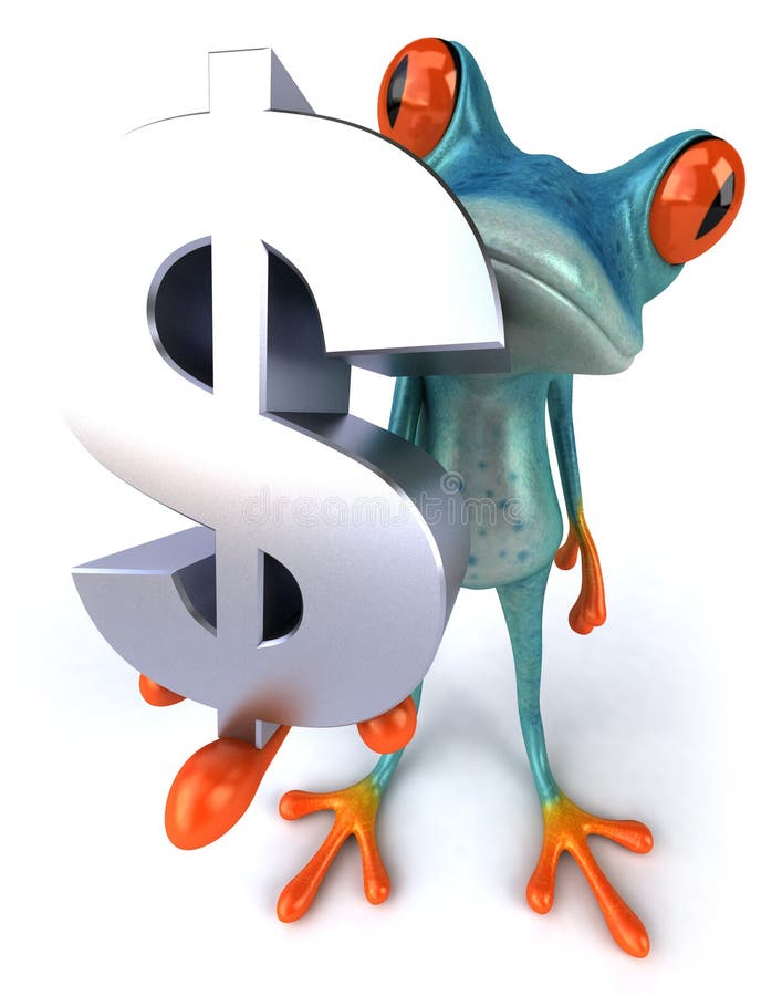 Blue frog stock illustration. Illustration of jump, sticky - 26340611