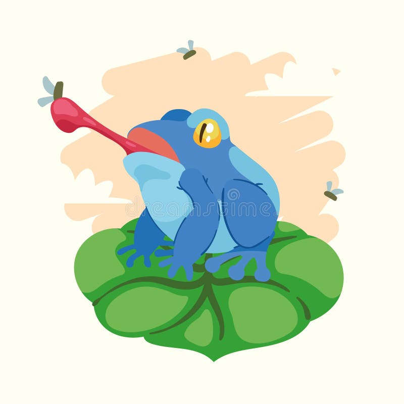 Frog Eating Stock Illustrations – 256 Frog Eating Stock Illustrations ...