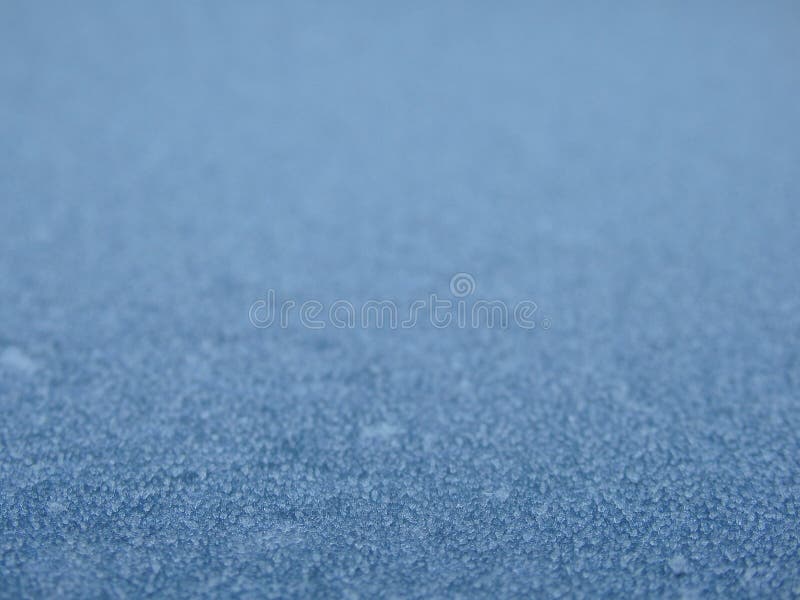 Blue Frost Texture. Thawed Hoarfrost Gradient Frost Pattern on Surface ...