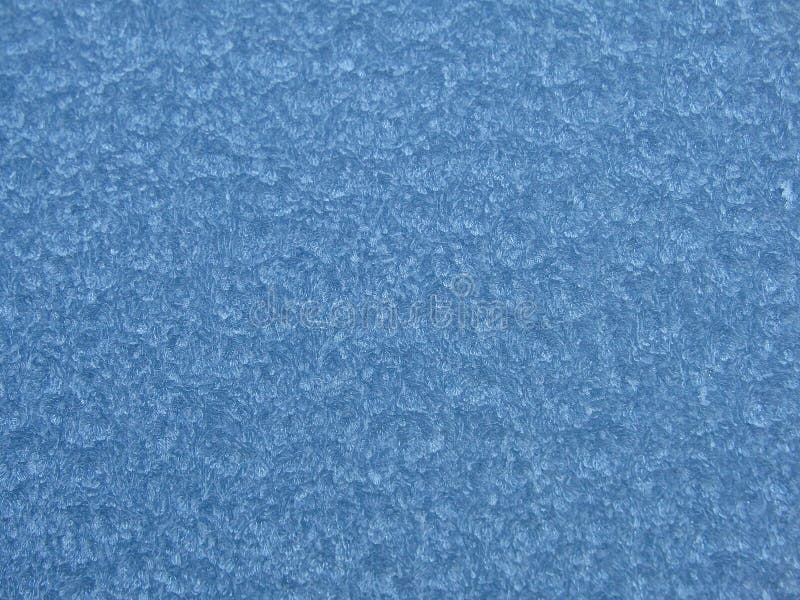 Blue Frost Texture. Thawed Hoarfrost Gradient Frost Pattern on Surface ...