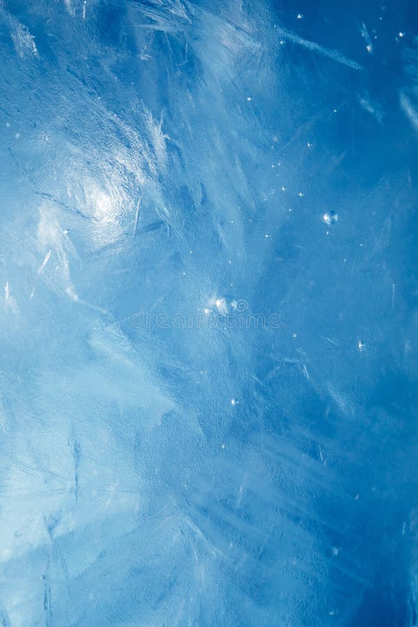 Blue frozen texture of ice stock image. Image of copyspace - 159486715