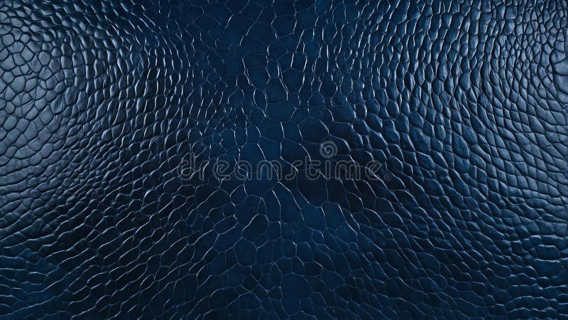 Blue Full Grain Leather Flat Surface Texture Ai Generated Stock ...