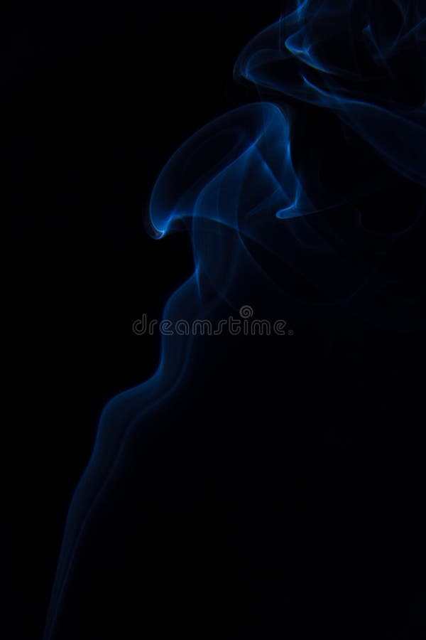 Blue fume stock image. Image of color, white, light, delicate - 33622307