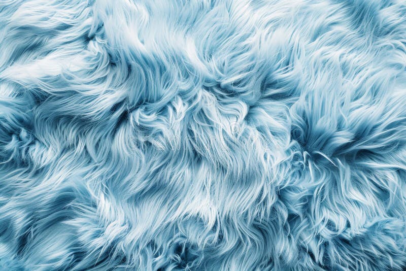 Blue Fur Carpet Background Texture Microfiber Texture Light Blue Fluffy ...