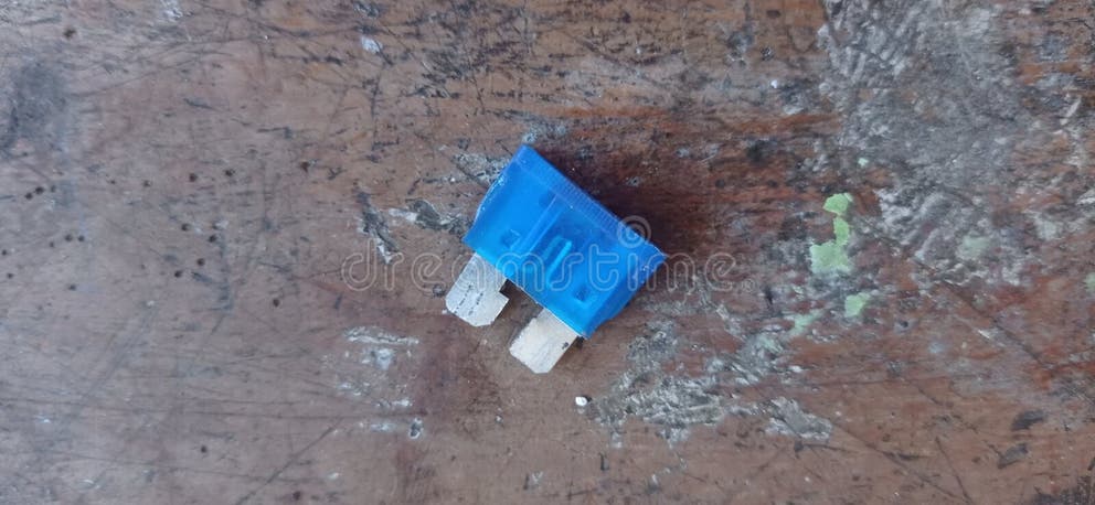 Blue fuse on the table stock photo. Image of water, circle - 264681184