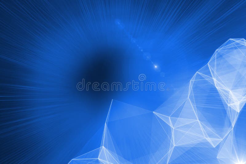 Blue futuristic background stock illustration. Illustration of design ...