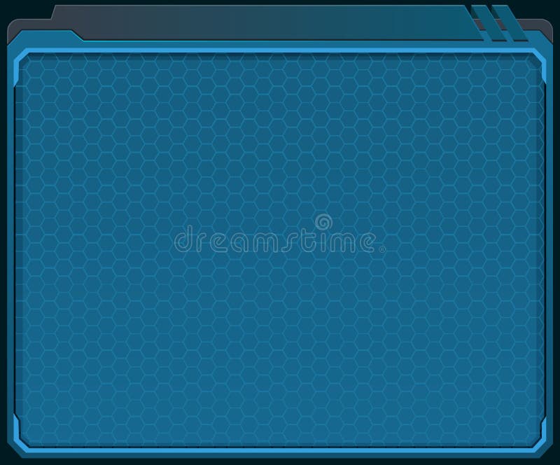 Blue futuristic background stock vector. Illustration of concept - 88653151