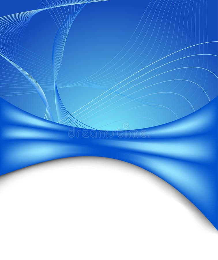 Blue Futuristic Techno Abstract Background Card Frame Template Stock ...