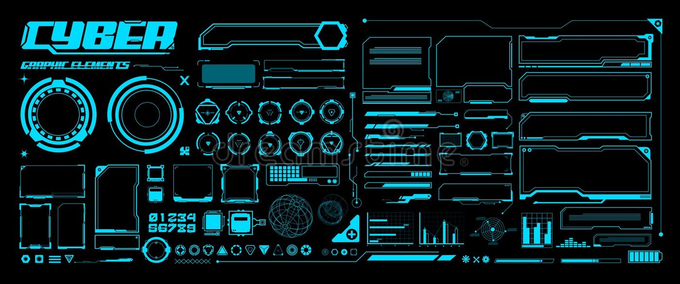 Techno Border Stock Illustrations – 10,229 Techno Border Stock ...