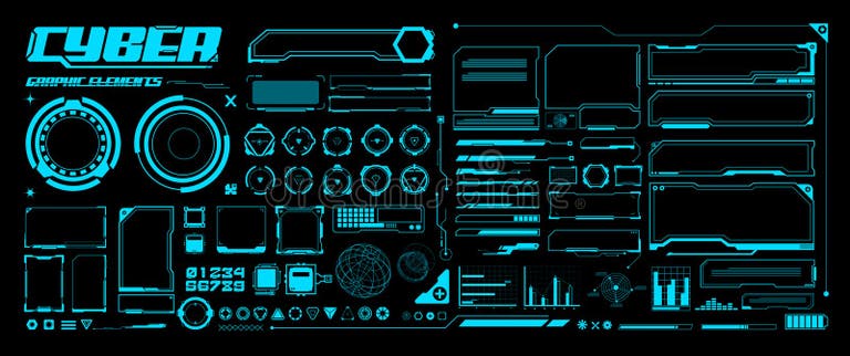 Techno Border Stock Illustrations – 10,229 Techno Border Stock ...