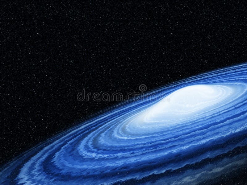 Blue Galaxy stock photo. Image of nebula, galaxy, night - 24656208