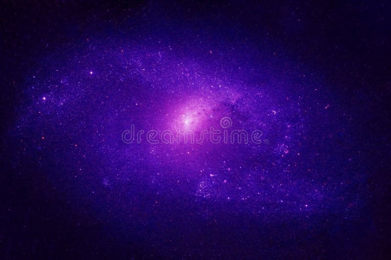 A Blue Galaxy in Deep Space. Elements of this Image Were Furnished by ...