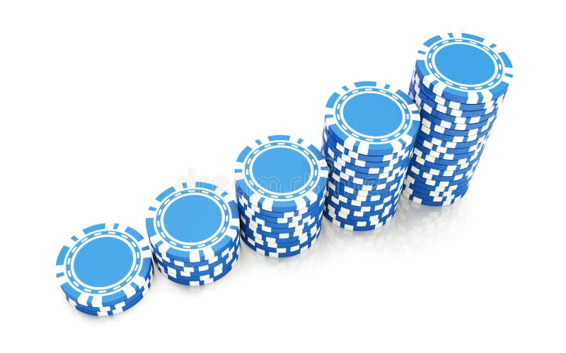 Blue gambling stock illustration. Illustration of colored - 11607345