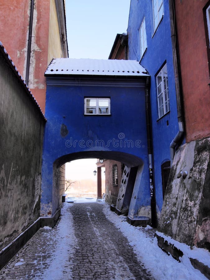 Blue Gate in Warsaw stock image. Image of heritage, landmark - 35230047