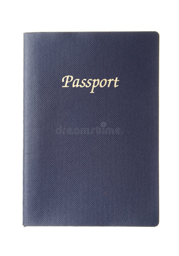 Blue generic passport stock photo. Image of generic, passport - 30623730